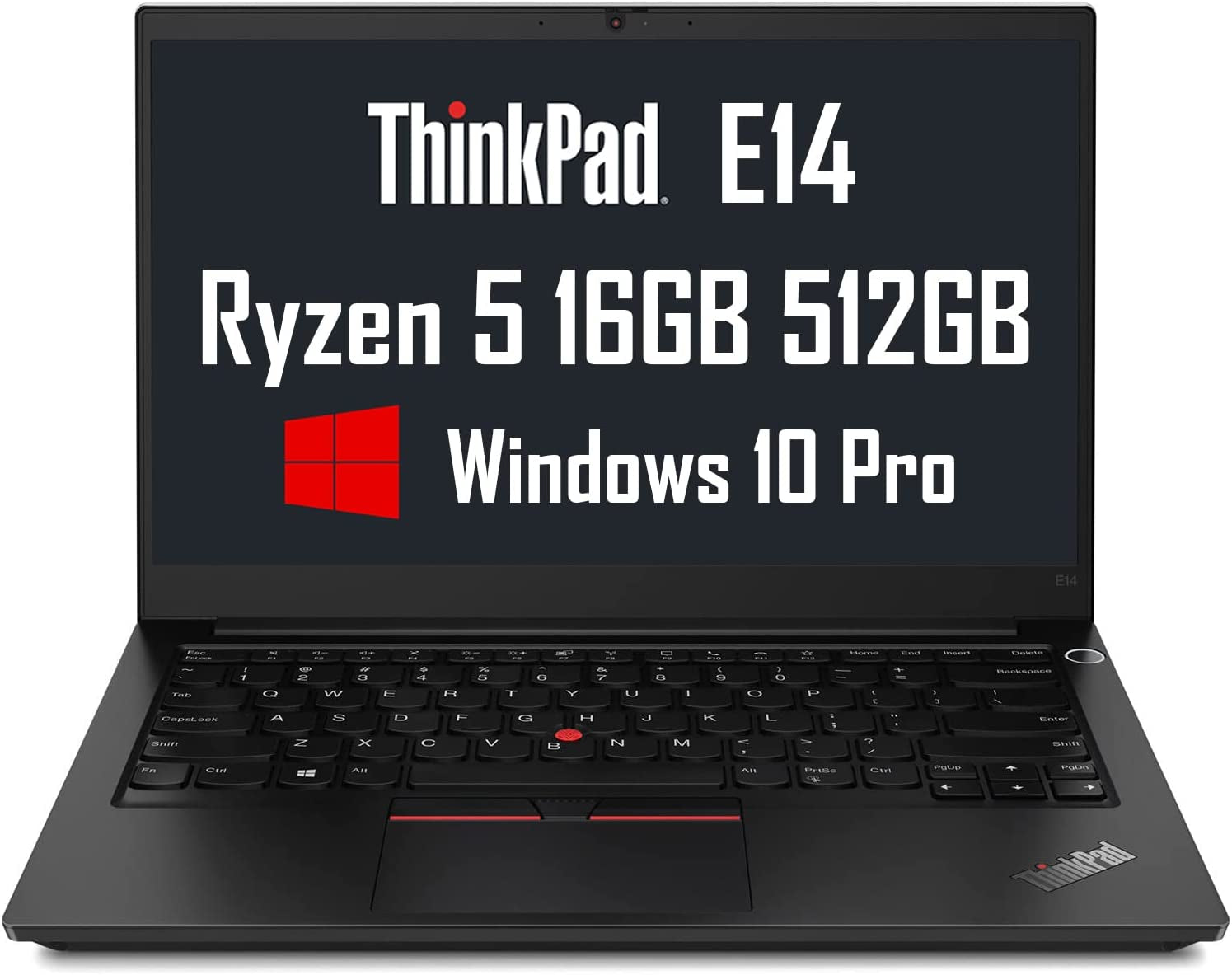 Lenovo Thinkpad E14 Gen 2 14" FHD IPS (16GB RAM, 512GB SSD, AMD 6-Core ...